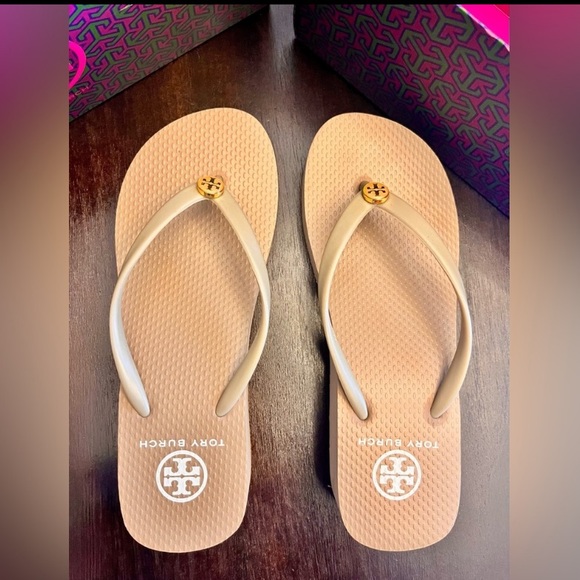 Tory Burch | Shoes | Tory Burch Wedge Thin Flip Flops | Poshmark